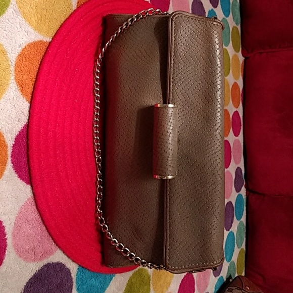 BCBGMaxAzria | Bags | Authentic Bcbg Mxazria Leather Clutch Bag | Poshmark